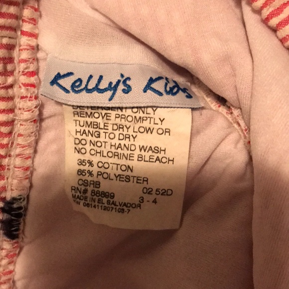 Kelly's Kids | Swim | Kellys Kids Red White Seersucker Ruffled Bikini ...